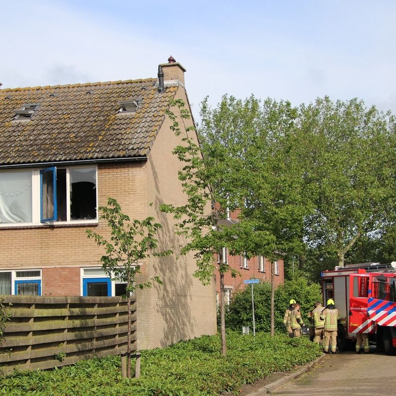 Brand veroorzaakt schade aan woning Nieuwerkerk - Omroep Zeeland