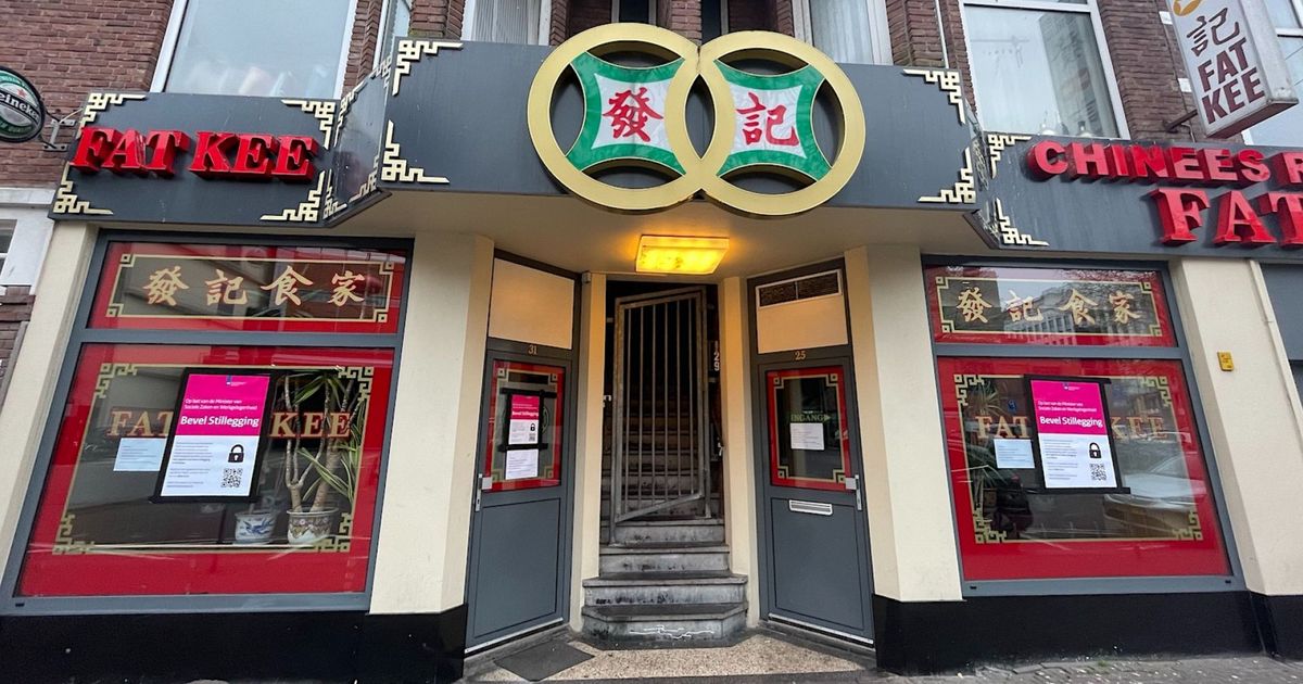 Chinees restaurant Fat Kee op last van Arbeidsinspectie maand gesloten ...