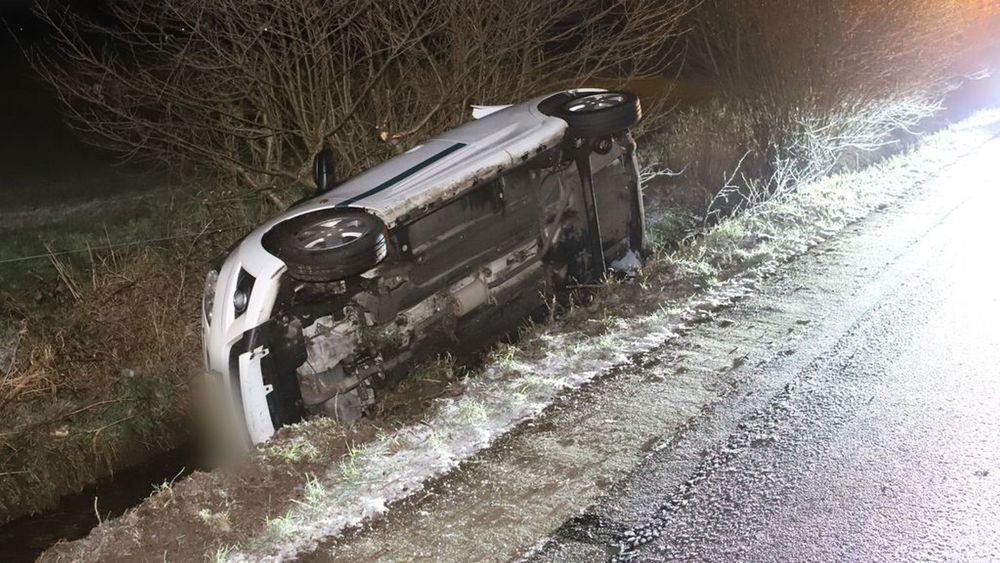 Ongelukken door gladheid, pas ook op voor de mist - Omroep Gelderland