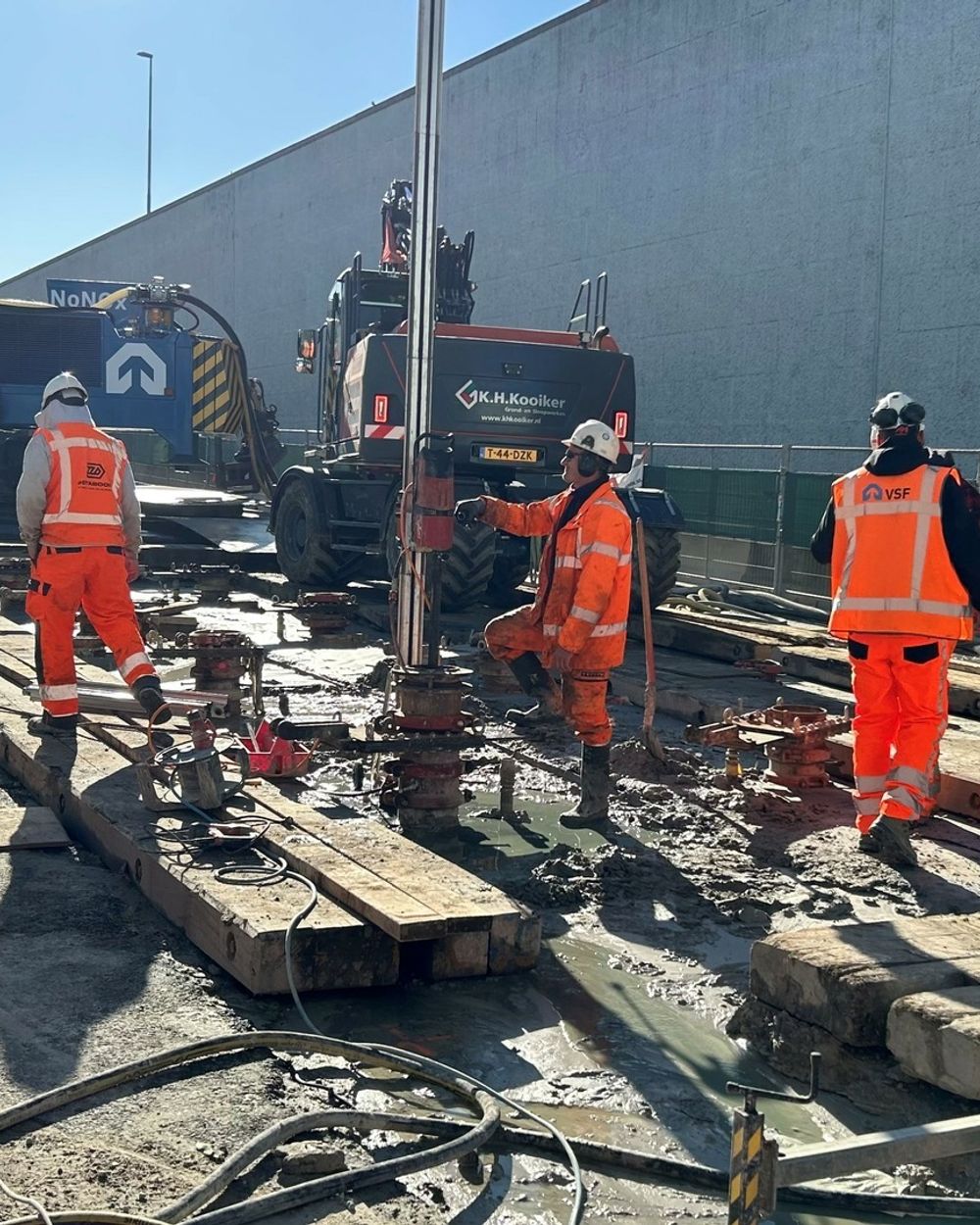 Rijkswaterstaat plaatst 1.450 'trekankers' om Prinses Margriettunnel op ...