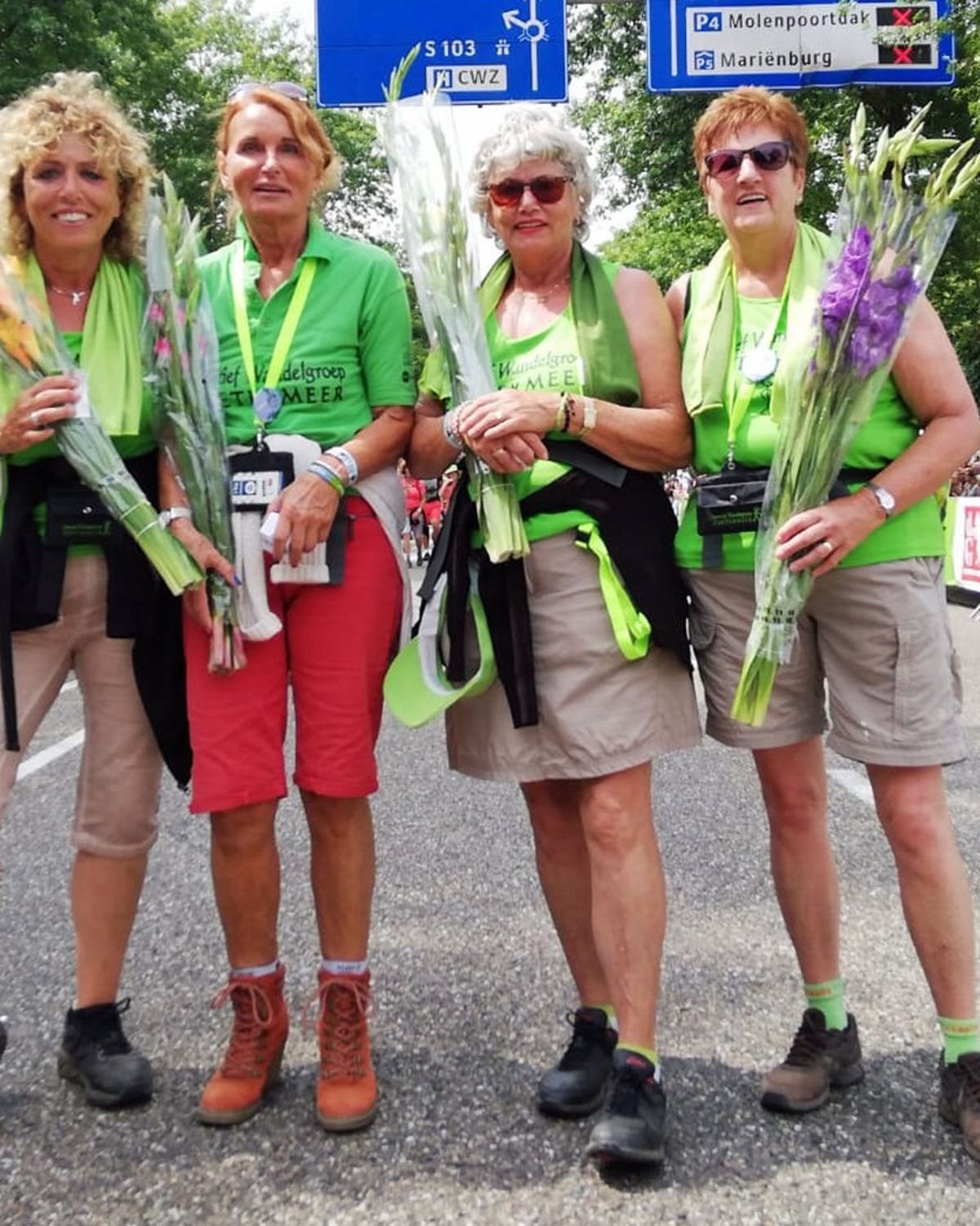 Ada loopt Vierdaagse uit voor overleden echtgenoot: 'Emoties overvielen me als een idioot ...
