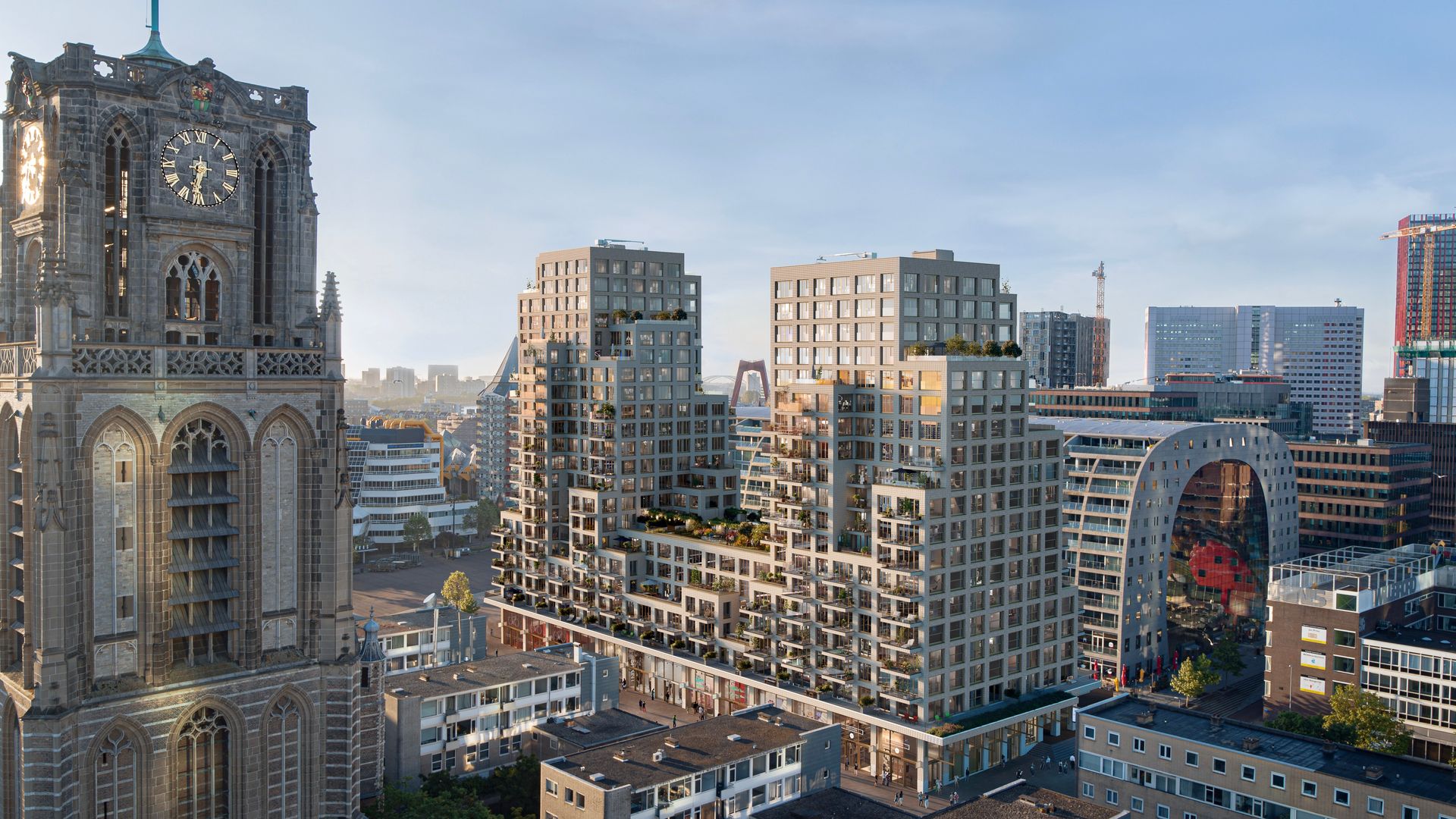 Rotterdam, koning van de hoogbouw, zit in de problemen: 'De vraag is of ...