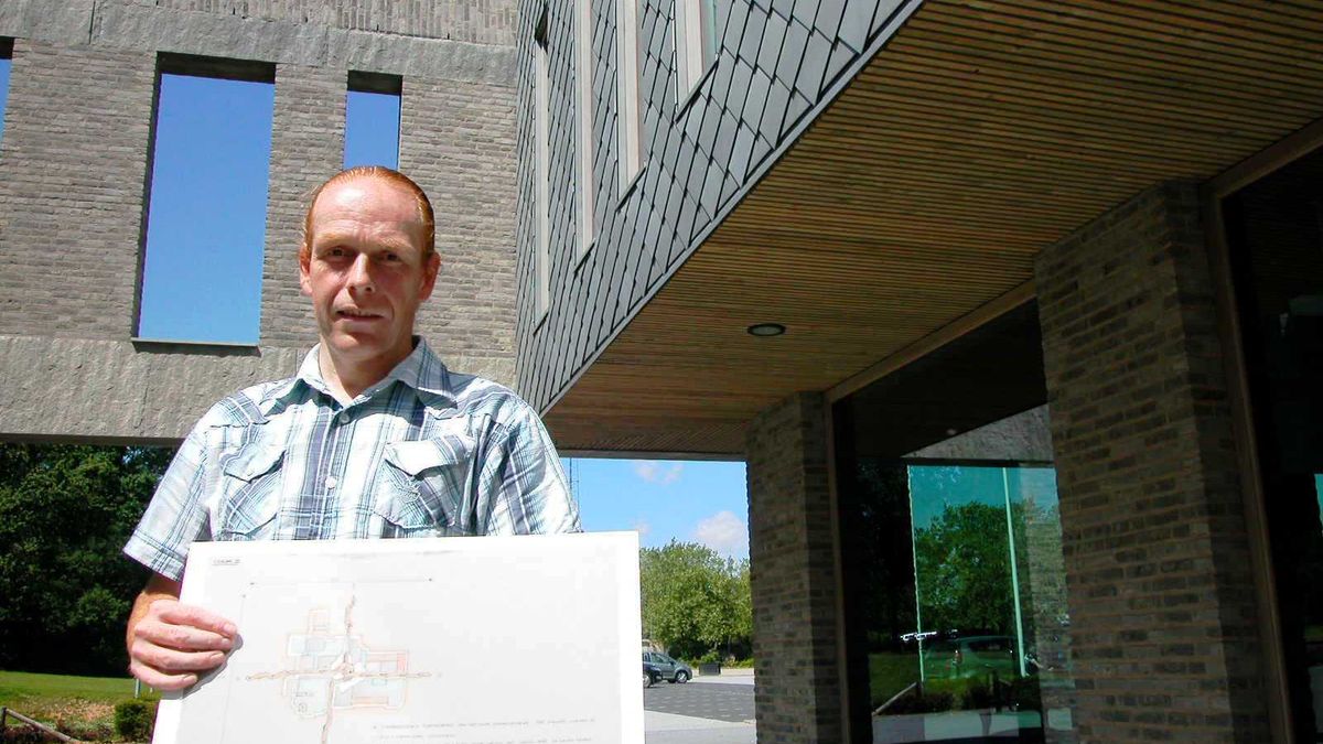 Maurice Janssen maakt kunstwerk winkelcentrum Stein - L1