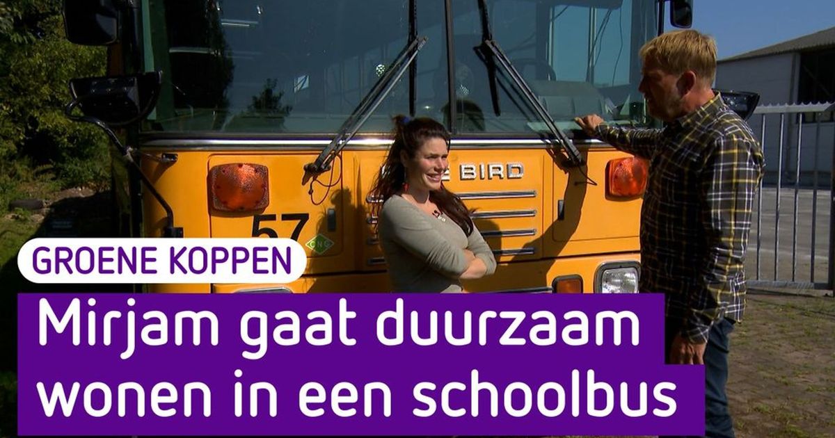 Mirjam kookt in de gele bus met de groene motor - Groene Koppen ...