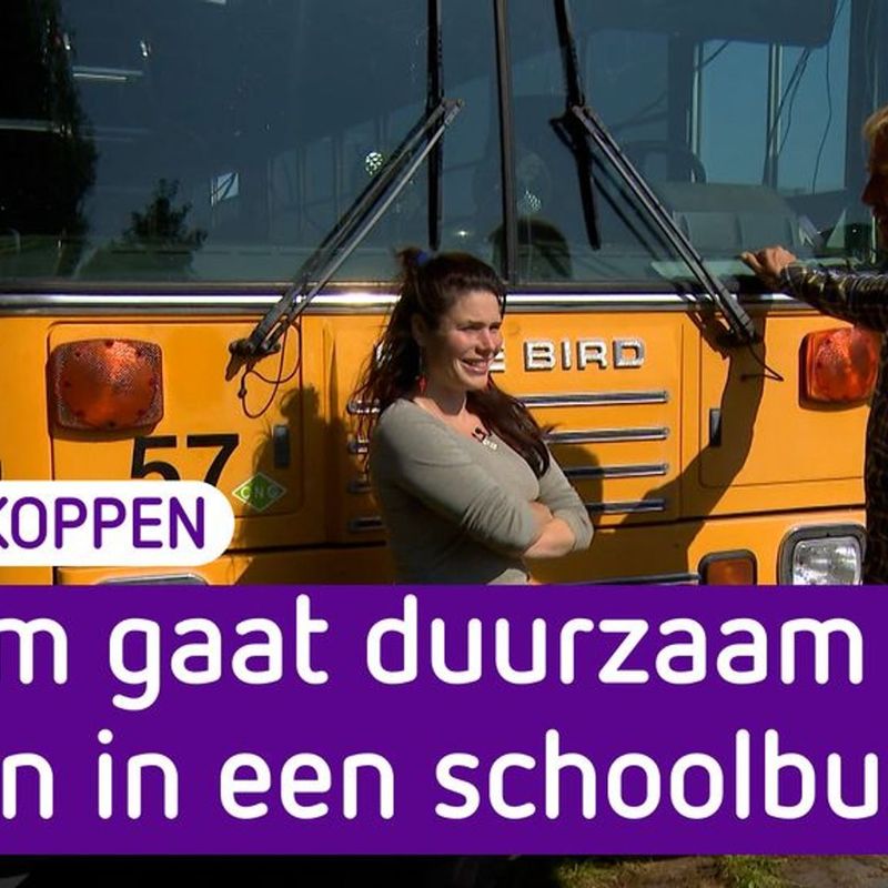 Mirjam kookt in de gele bus met de groene motor - Groene Koppen ...