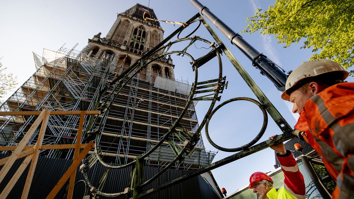 Domtoren krijgt wijzerplaten terug: 'Ik zou zeker gaan kijken' - RTV ...