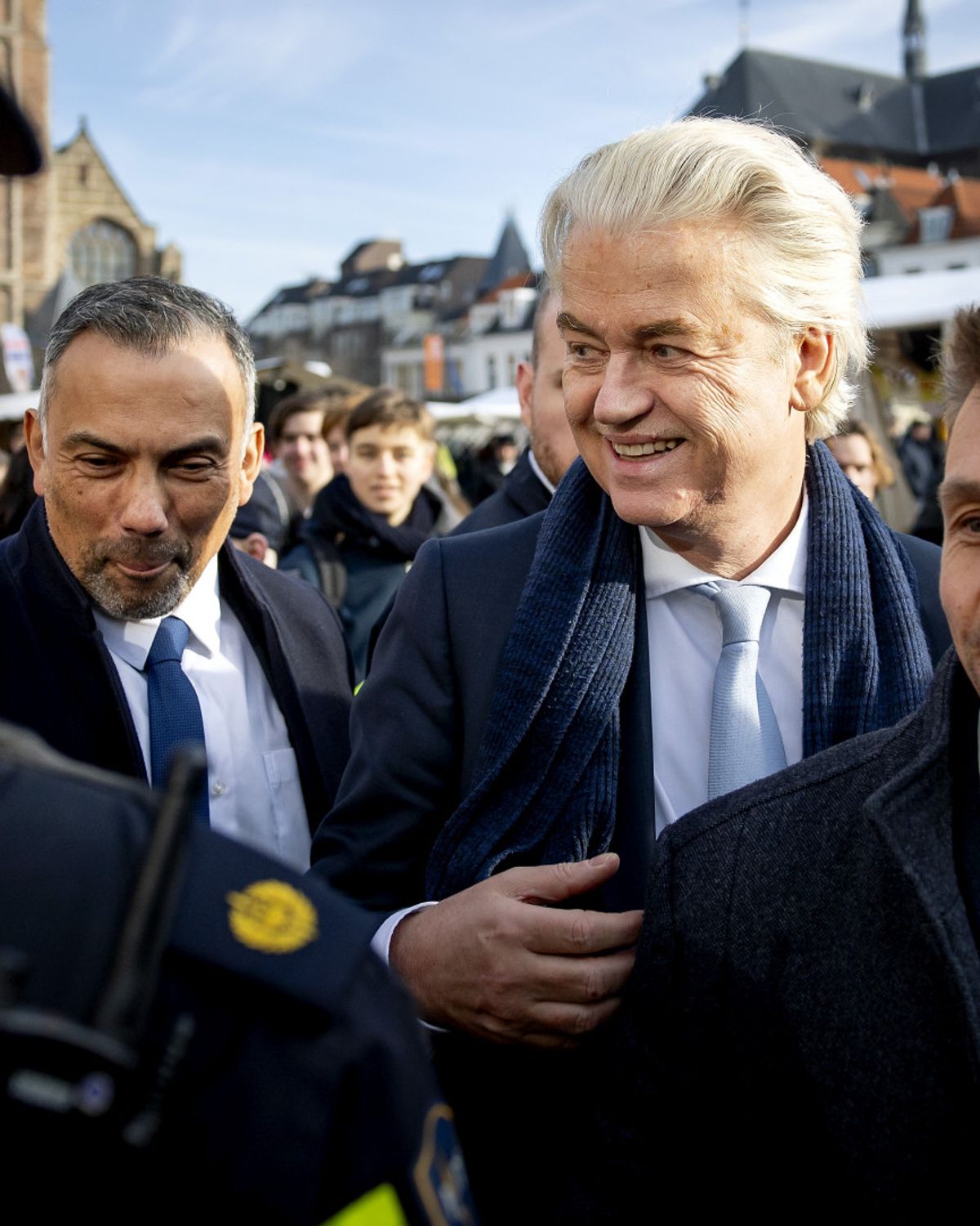 Binnenstad van Delft staat op stelten als Geert Wilders langskomt: 'Dit ...