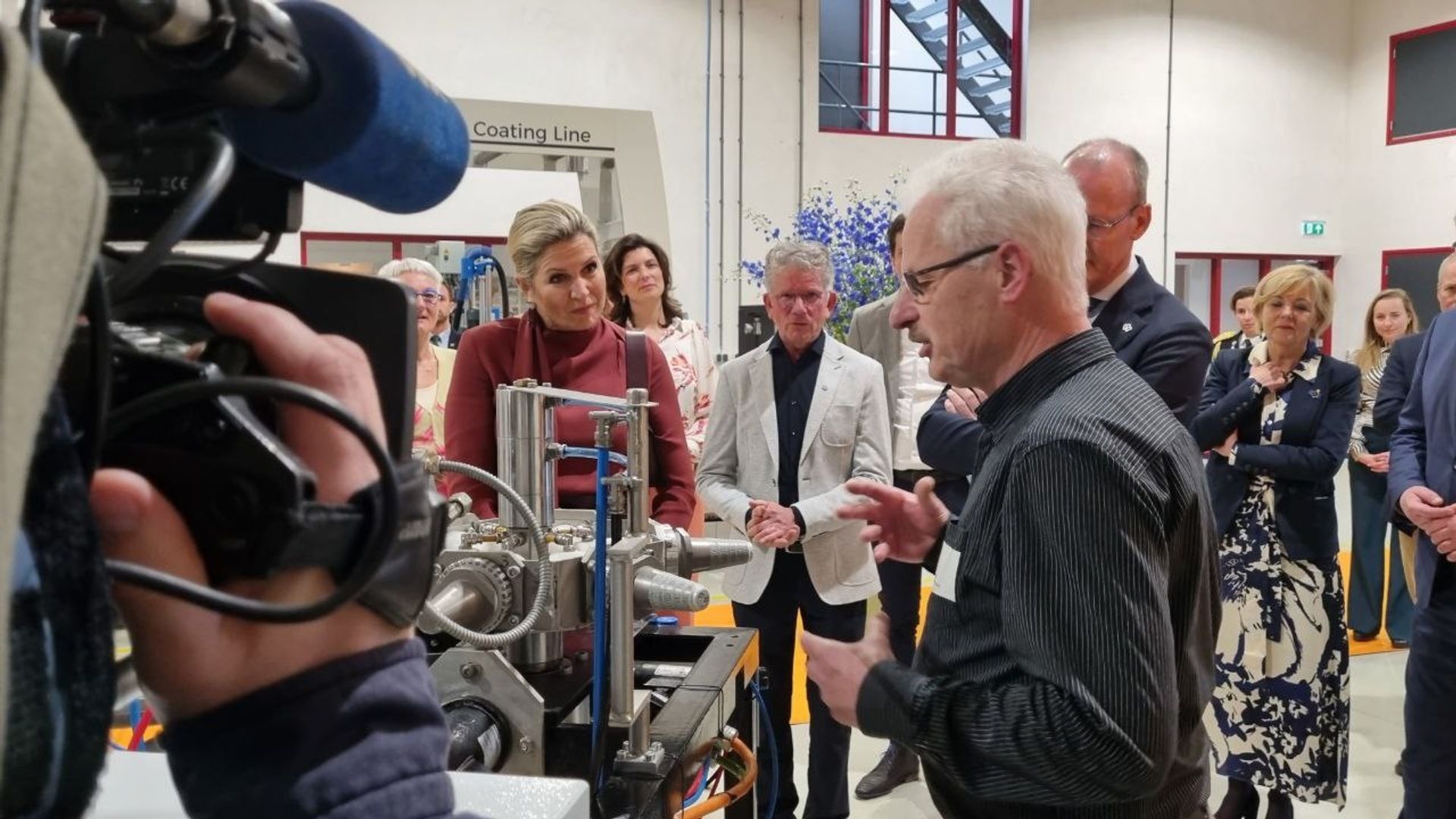 Koningin Máxima onder de indruk van nieuwste technologie Raalter ...