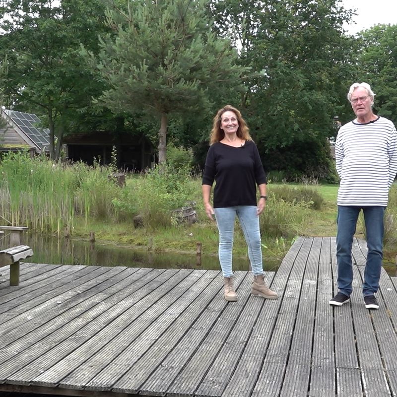 In twintig jaar tijd van aardappelveld naar natuurtuin: 'Een groene ...
