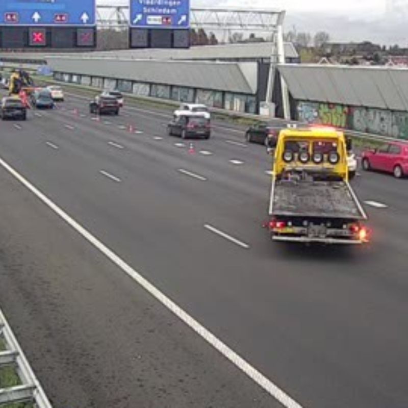 Files rond Rotterdam opgelost, drukte in avondspits kwam vroeg op gang ...