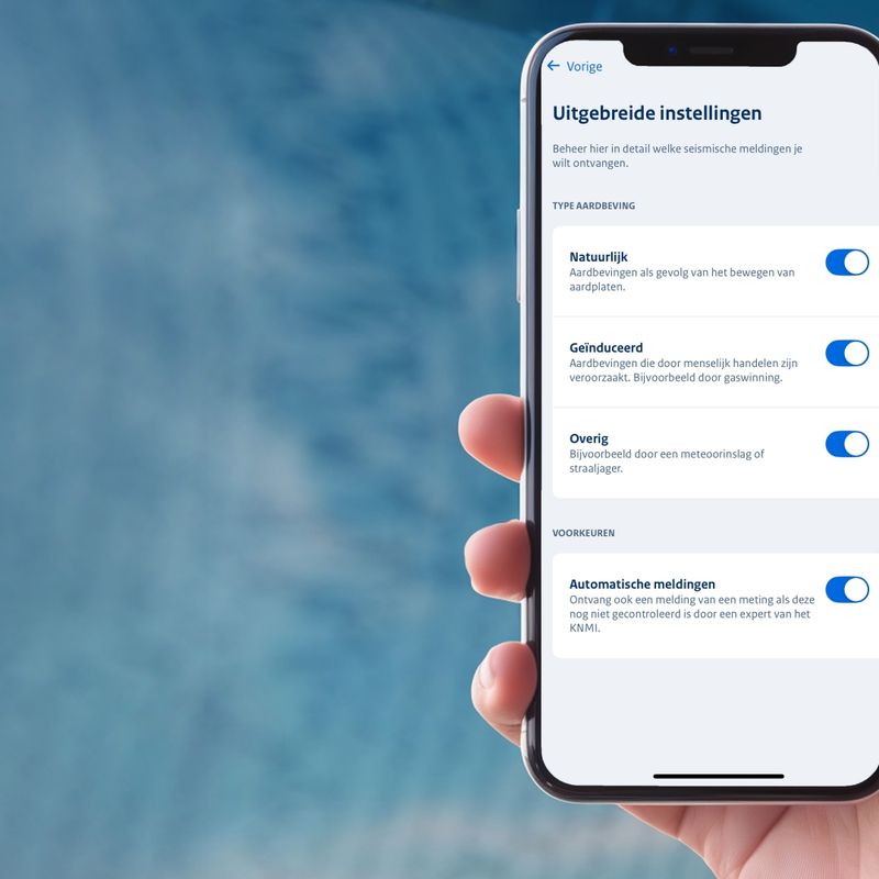 Was het een aardbeving of een explosie? De vernieuwde KNMI-app weet het ...