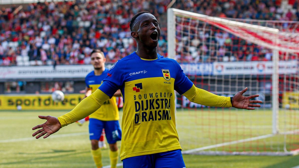 Issa Kallon terug bij SC Cambuur als international van Sierra Leone ...