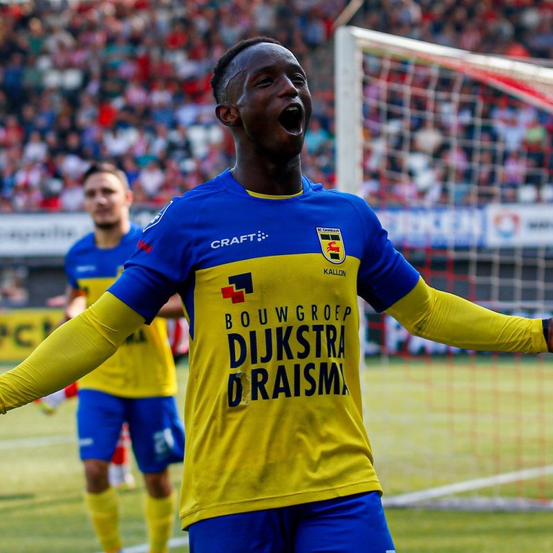 Issa Kallon terug bij SC Cambuur als international van Sierra Leone ...