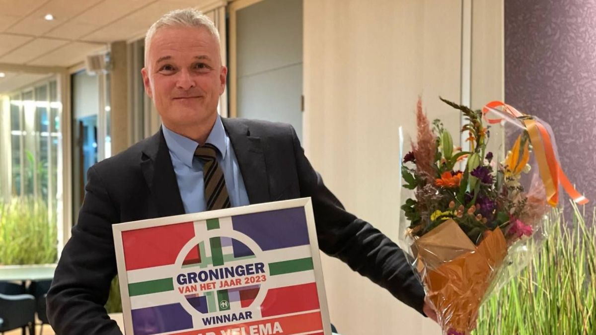 Jaap Velema is Groninger van het Jaar 2023 - RTV Noord