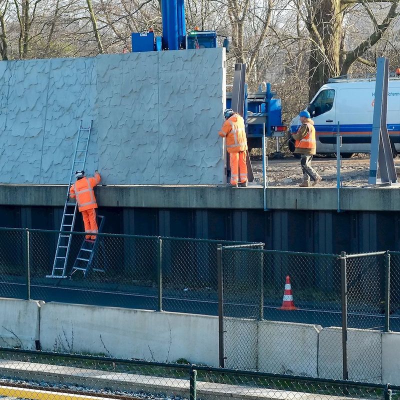 Eerste stap is gezet voor een geluidsmuur A1 bij Bathmen - Oost