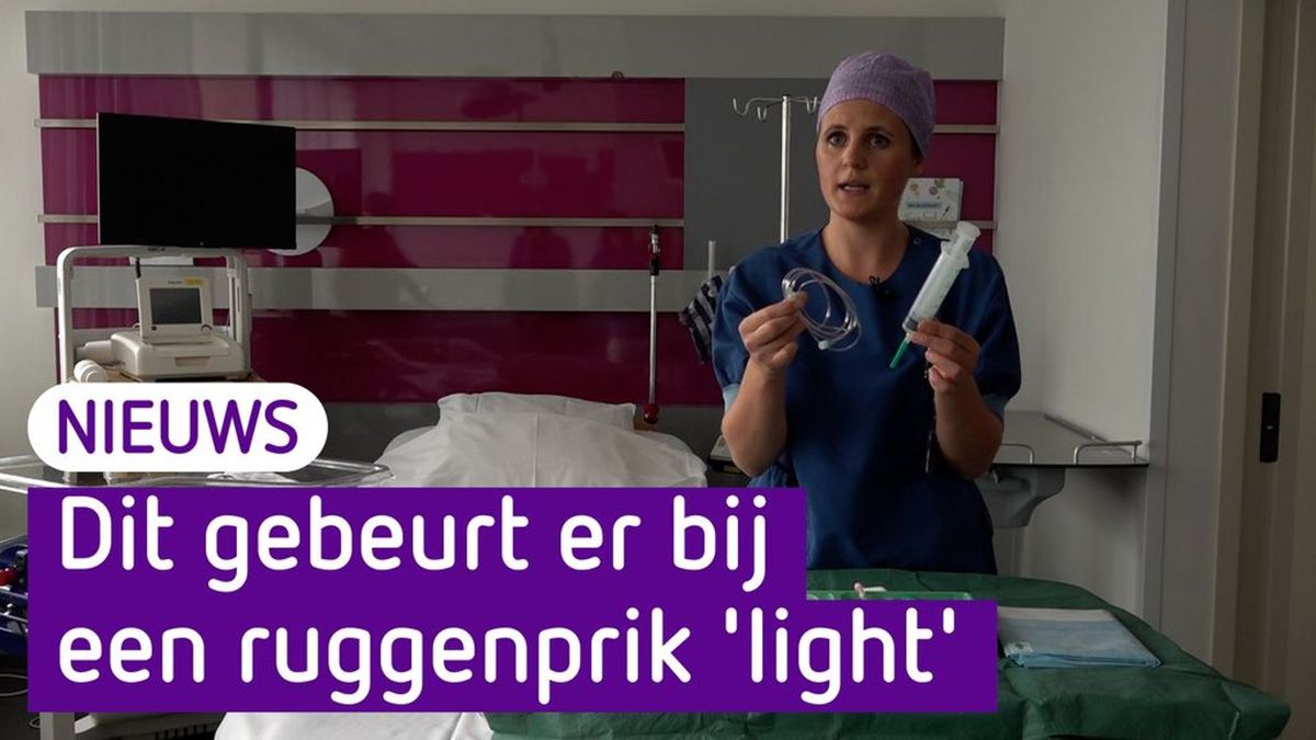 Bekijk hier hoe de ruggenprik 'light' in zijn werk gaat - Omroep Gelderland