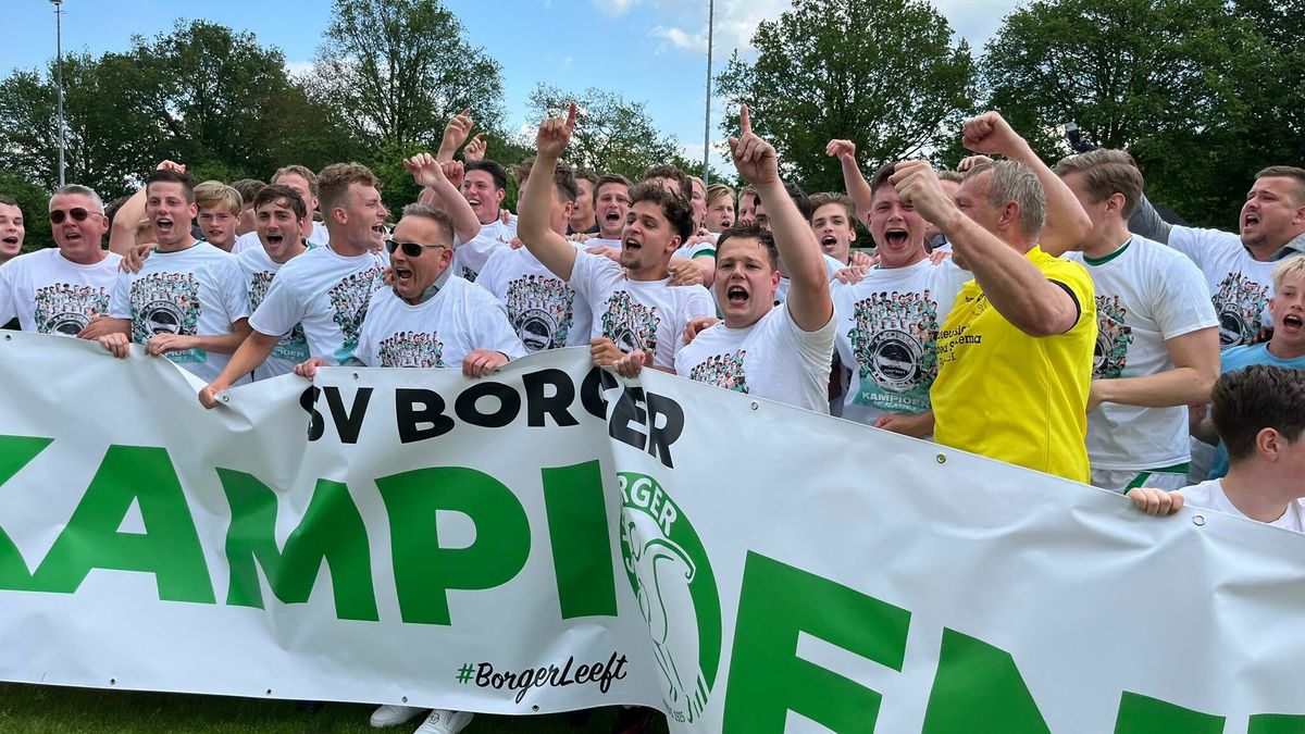 Borger wint bij Hollandscheveld en is officieel kampioen - RTV Drenthe