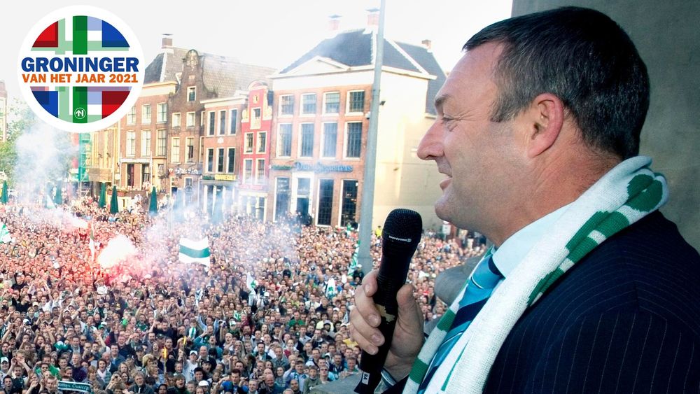 Ron Jans wordt in 2006 verkozen tot Groninger van het Jaar - RTV Noord