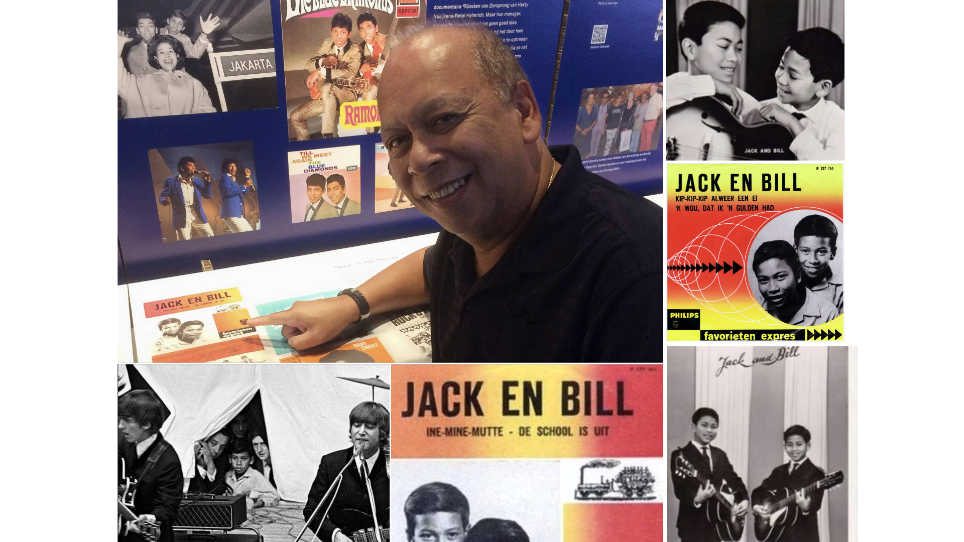 Jack & Bill stonden in het voorprogramma van The Beatles, maar het was ...