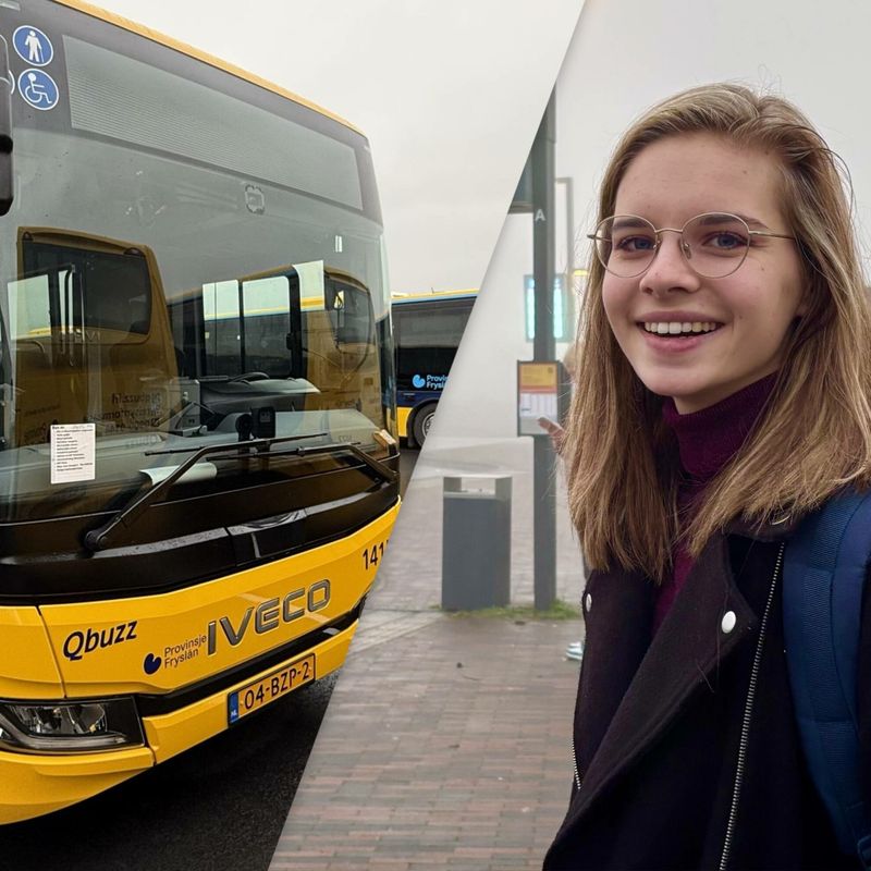 Het is elke dag onzeker of Hester de bus kan pakken, maar Qbuzz belooft beterschap - Omrop Fryslân