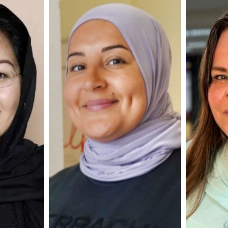 Shirin, Dilan en Naomi zetten zich met hart en ziel in voor vrouwen ...