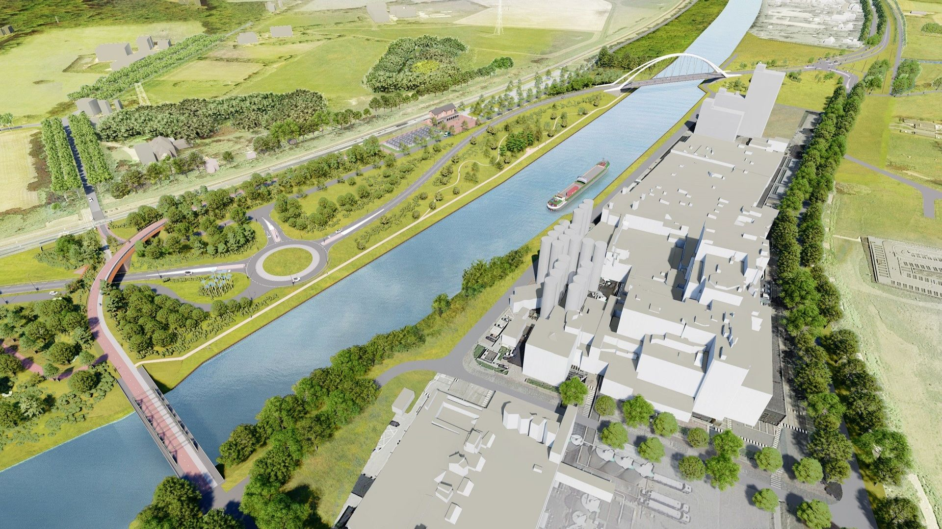 Na veertig jaar praten krijgt Lochem een rondweg en zo ziet hij eruit ...