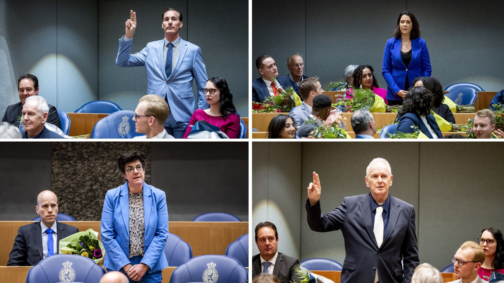 Deze Zeeuwen zijn vanaf vandaag lid van de Tweede Kamer - Omroep Zeeland