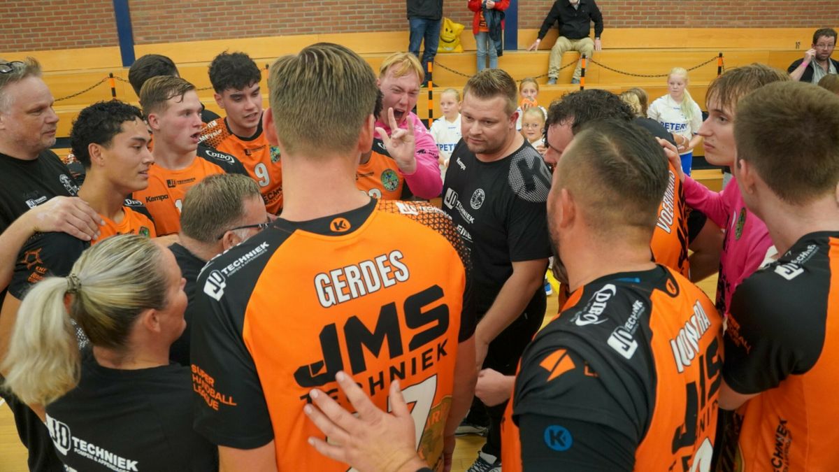 Hurry-Up voor even in linkerrijtje van Super Handball League - RTV Drenthe