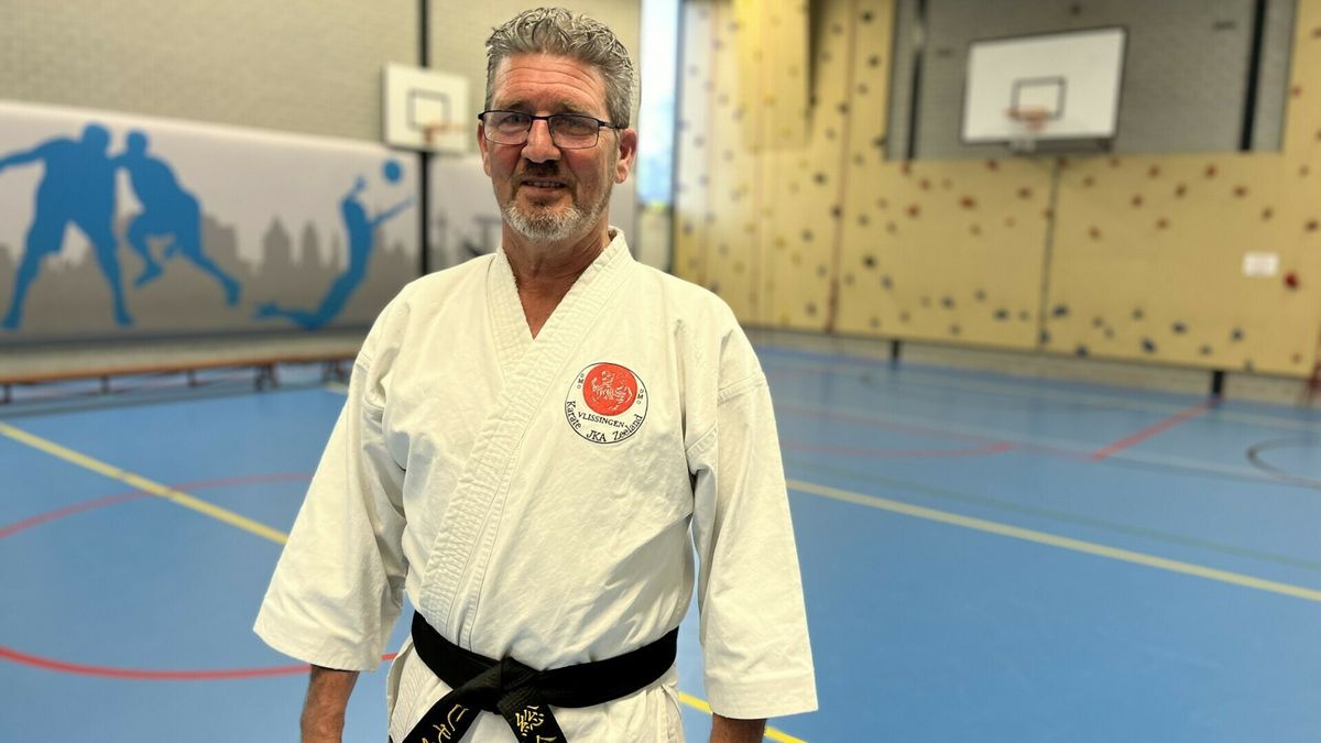 Uniek in Zeeland, Richard heeft zevende dan in karate: 'Het is veel ...