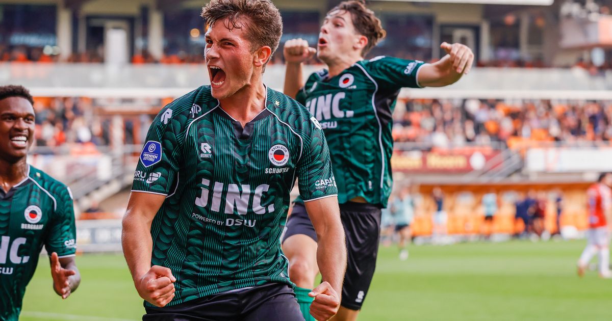 Debutant Schouten kopt Excelsior in slotfase naar de overwinning tegen ...
