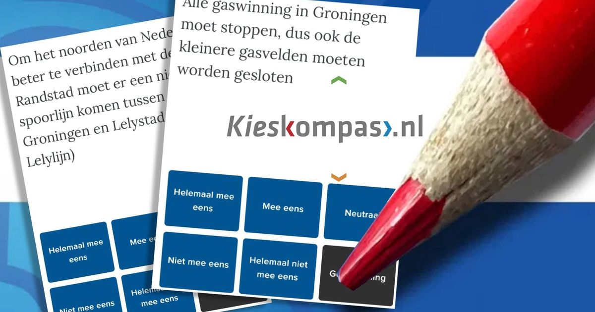 Waar ga je op stemmen? Ons Kieskompas helpt je! - RTV Noord
