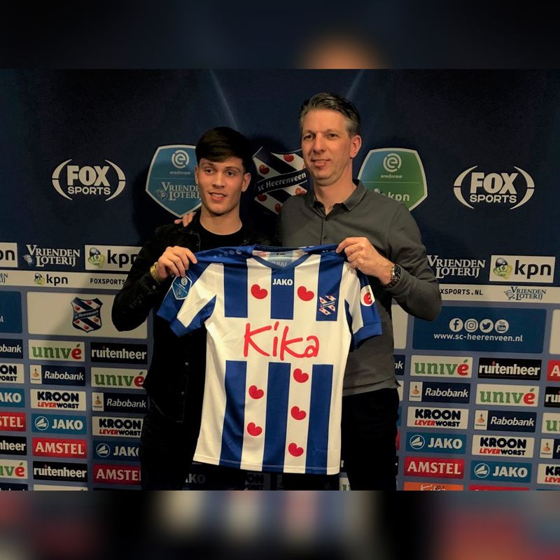 Timo Zaal (16) tekent voor drie jaar bij SC Heerenveen - Omrop Fryslân