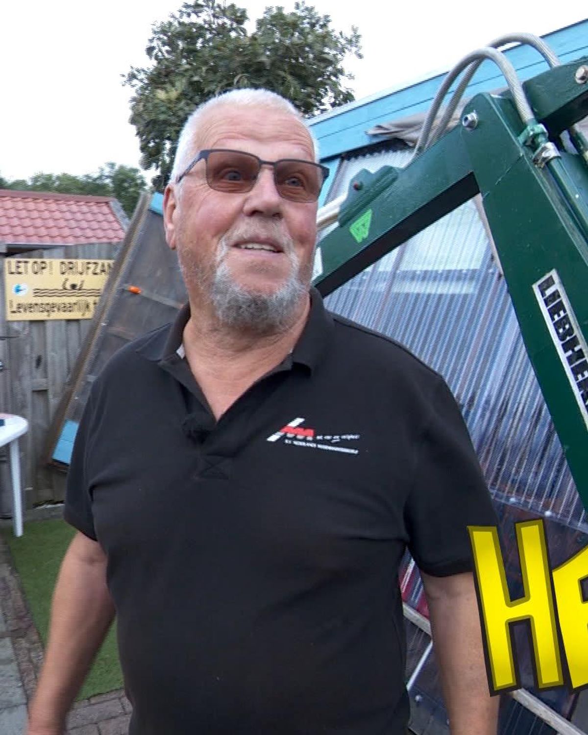 Jan bout syn eigen draglines, kranen en dumpers - Omrop Fryslân