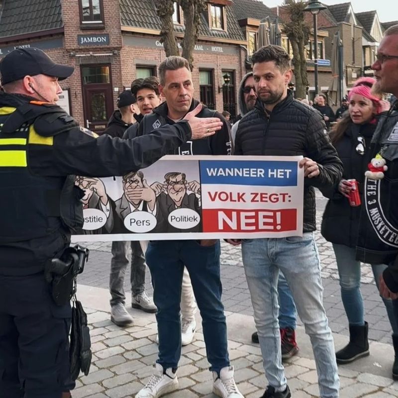 Man uit Stramproy (19) aangehouden bij gewelddadig anti-azc protest ...