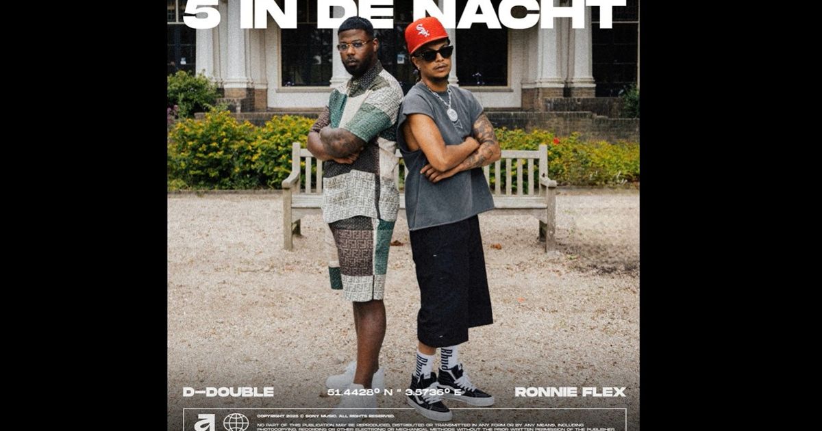 Vlissingse rapper D-Double maakt track met Ronnie Flex: 'Het is ...