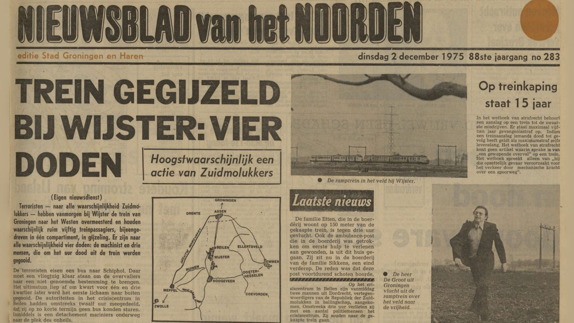 De trein die 50 jaar geleden niet meer verder ging: 'Shit, ze gaan me ...