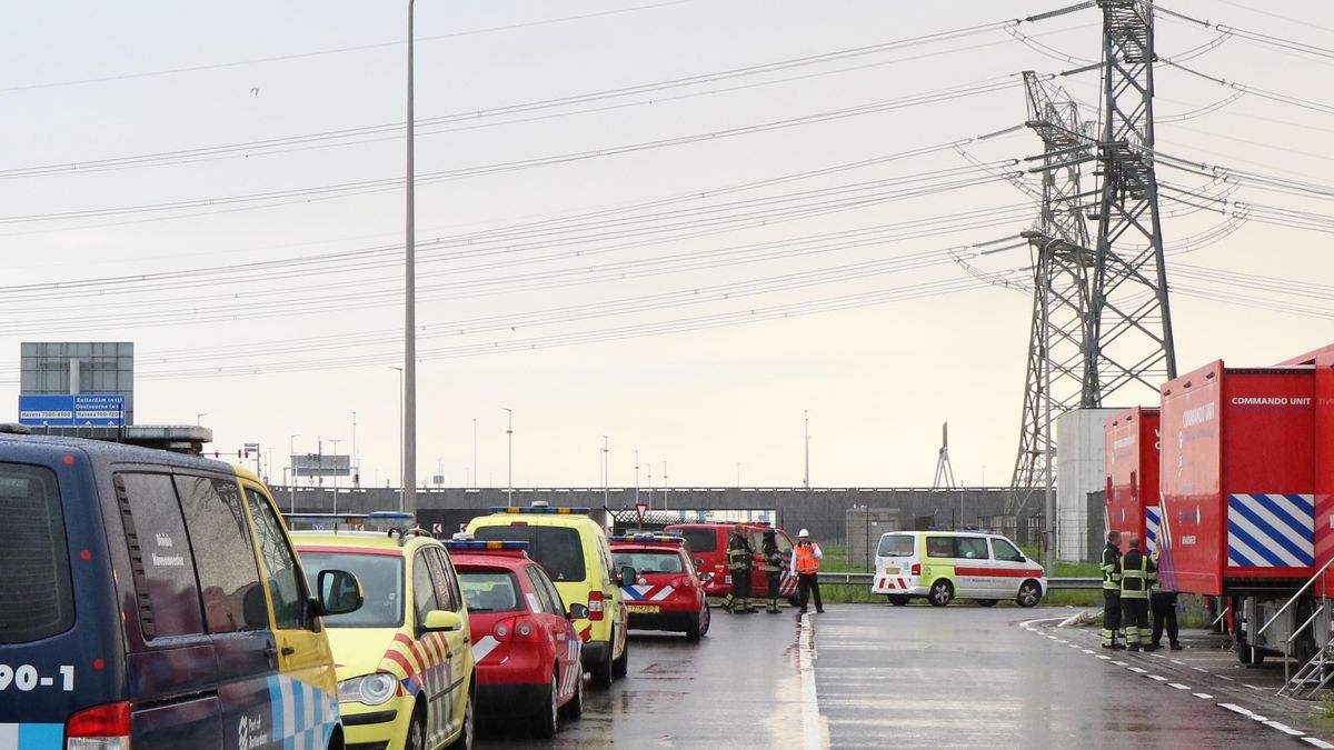 Stroomuitval na ontploffing op Maasvlakte - Rijnmond