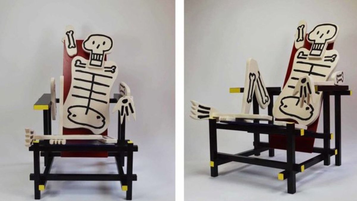 Amersfoortse kunstenaar 'vernaggelt' mogelijk originele Rietveld ...