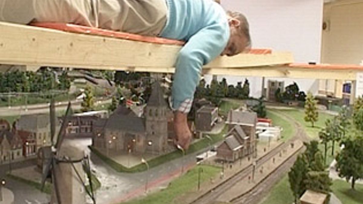 Opening modelspoorbaan Rotterdam - Rijnmond