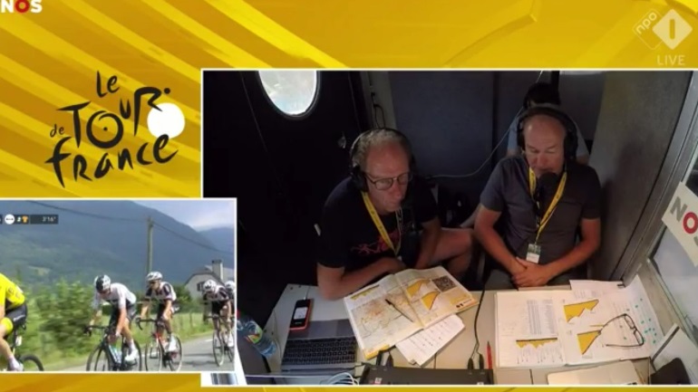 Herbert Dijkstra na 88 uur commentaar geven: Ik verheug mij alweer op de volgende Tour - RTV Drenthe