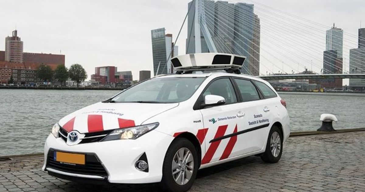 Rotterdam wil na succesvolle proef scanauto’s in hele stad inzetten ...