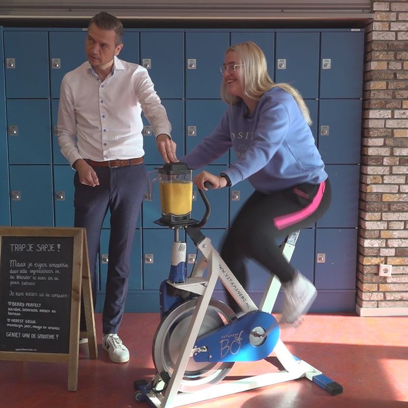 Smoothie-fiets Heerenveen moet leerlingen bij politiek betrekken ...