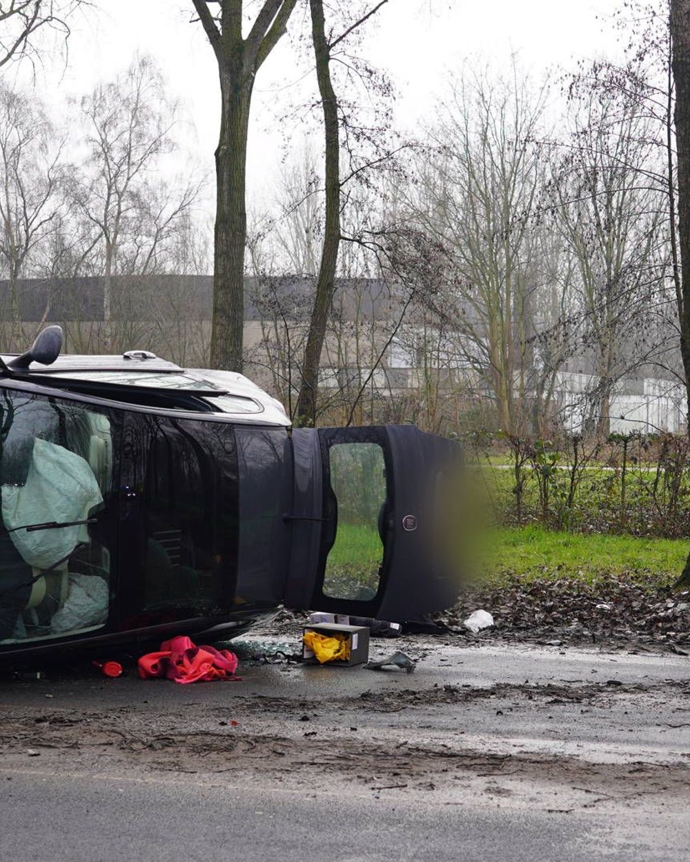 Auto vliegt uit de bocht en omstanders schieten te hulp - Omroep Gelderland