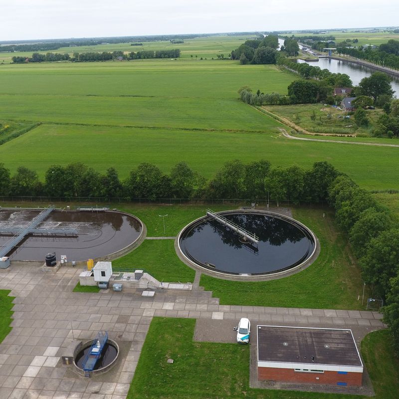 Nieuwe waterzuivering Gaarkeuken gaat slimmer slib verwerken - RTV Noord