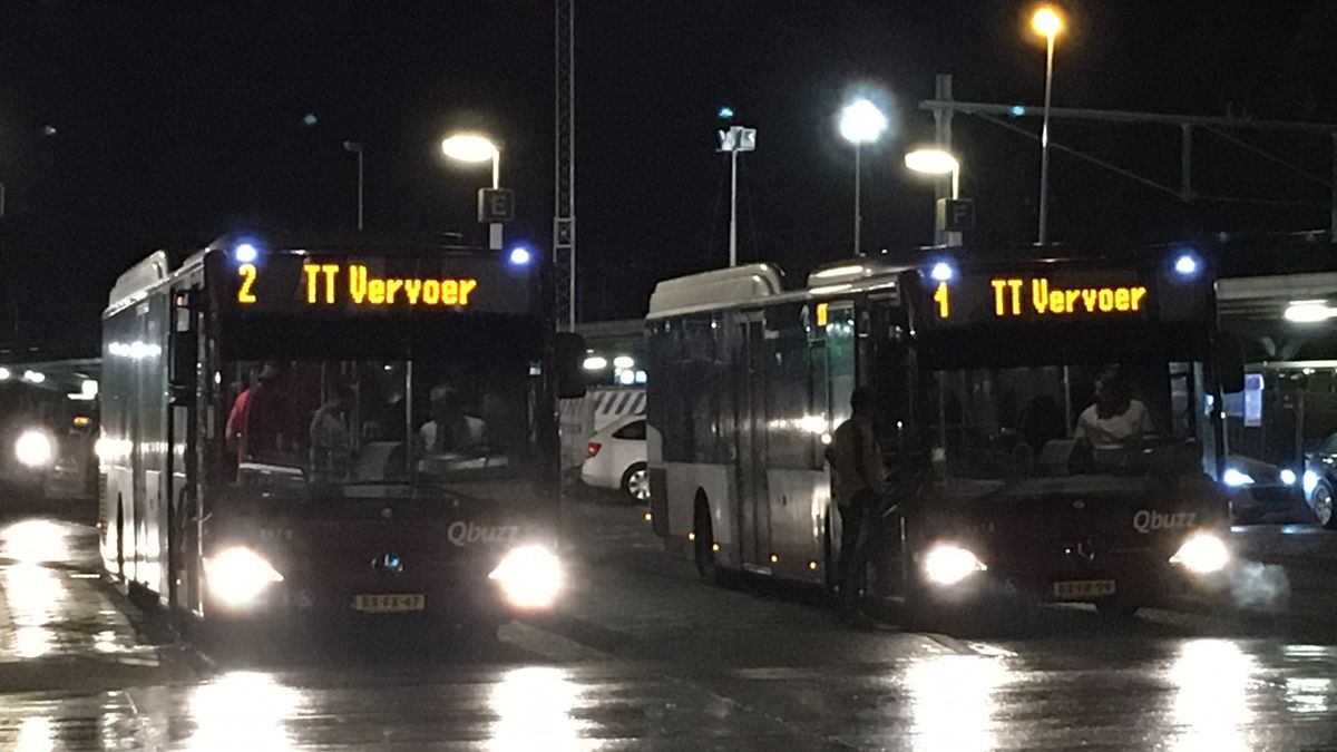 Ook dit jaar weer extra (nacht)bussen en -treinen van en naar de TT ...