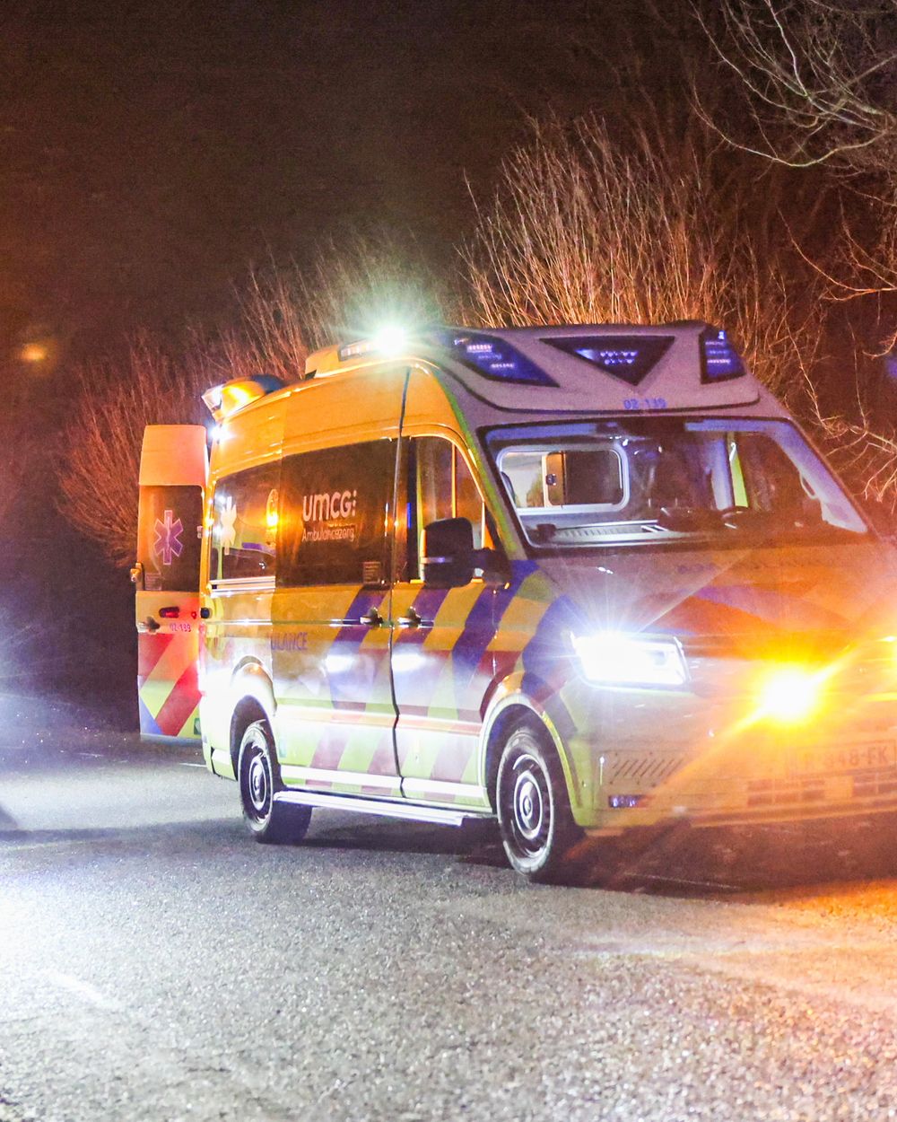 Voetganger ernstig gewond na aanrijding bij Rotsterhaule - Omrop Fryslân