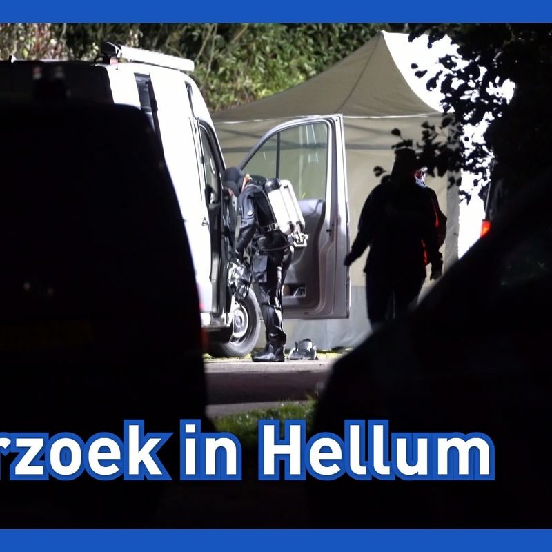 Onderzoek na vondst lichaam in Hellum - RTV Noord