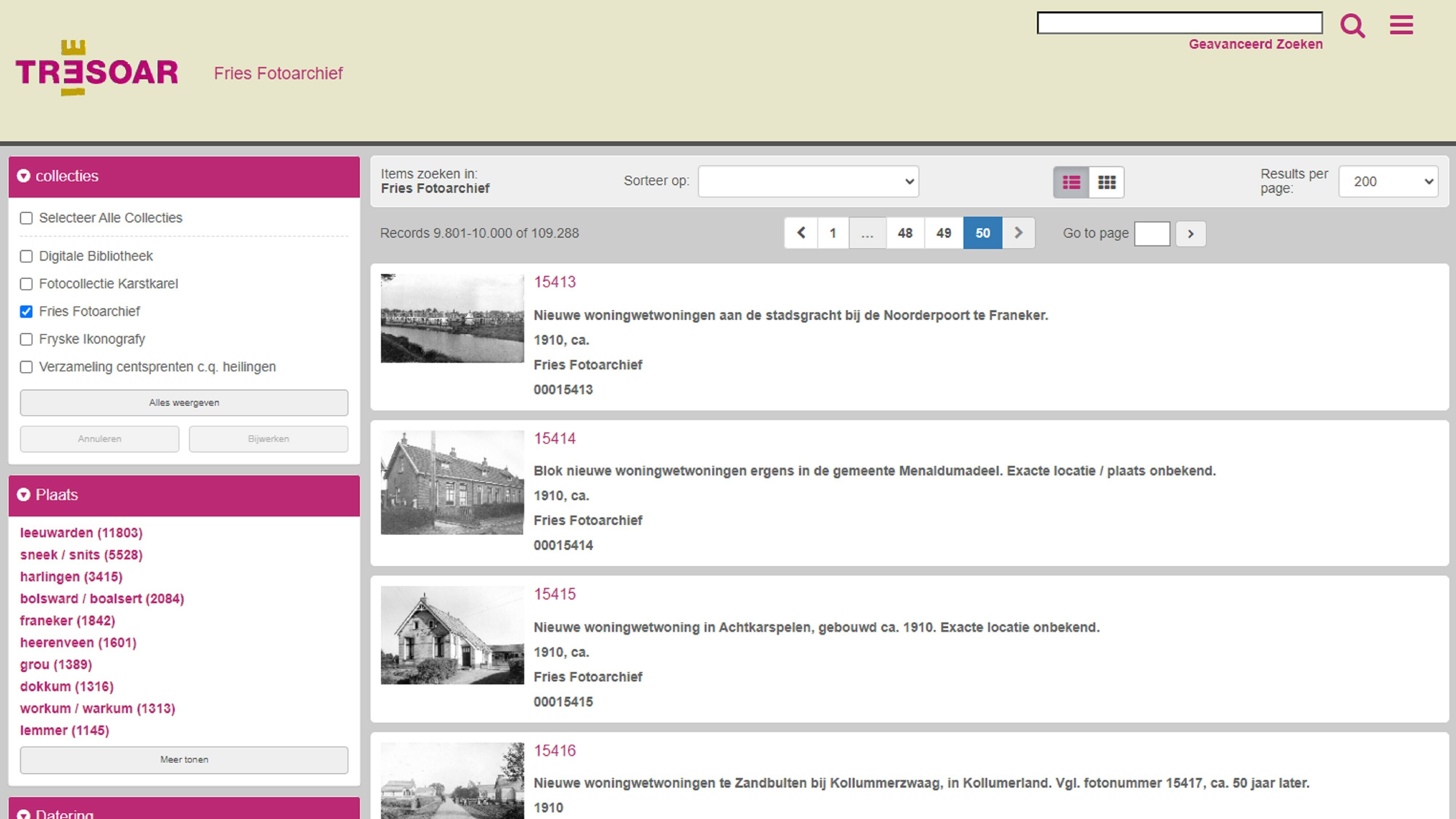 Tresoar lanceert nieuwe beeldbank: "We hopen dat je jezelf erin kunt ...