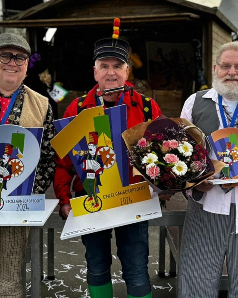 Wim Kunen uit Geijsteren wint drukke Einzelgängeroptocht - L1 Nieuws