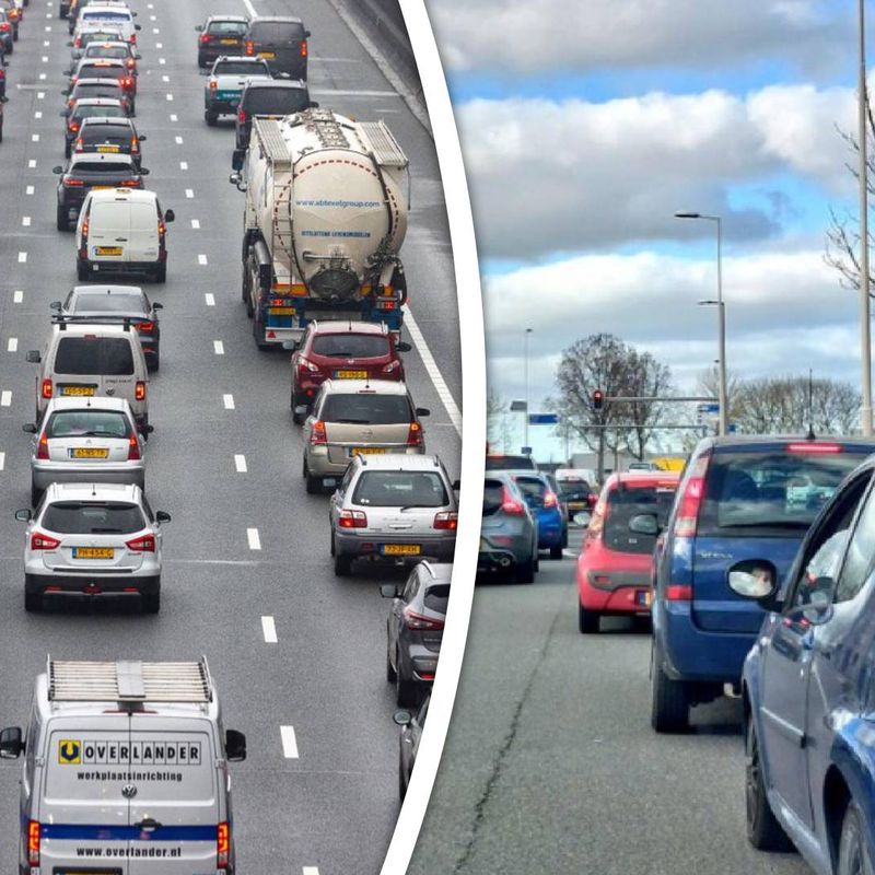 Ongekende verkeerschaos door dichte Beneluxtunnel, uren vertraging: 'Het is waanzin' - Rijnmond